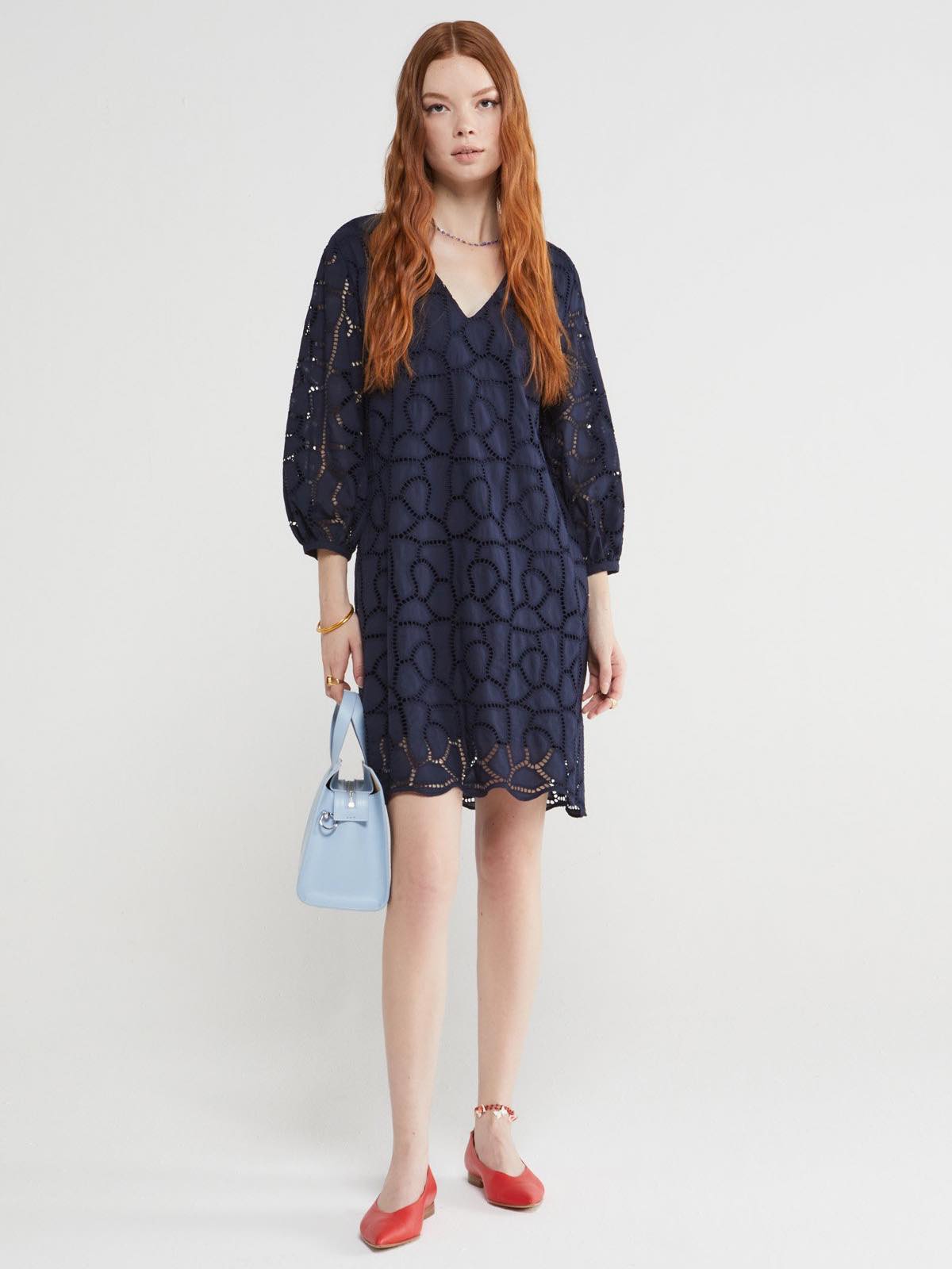 Otto d'Ame Broderie Anglaise Short Dress – bowns cambridge